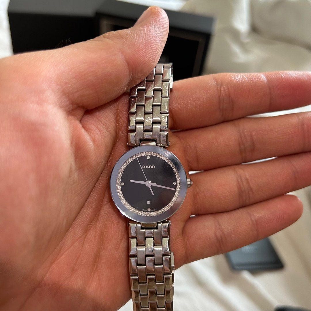 Rado Florence Quartz Black Dial Ladies Watch R48874153, Luxury, Watches ...