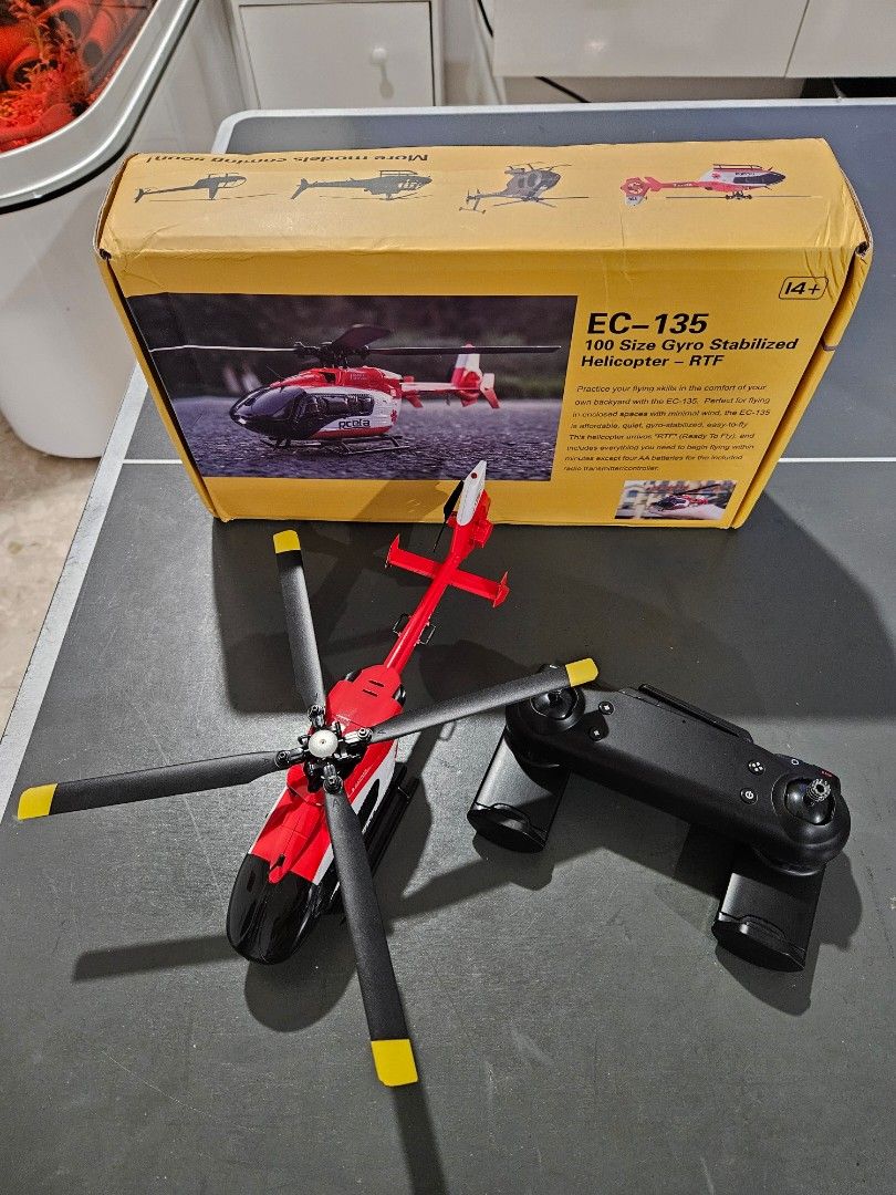 RC ERA C159 Pro EC135 2.4G RC Helicopter, Hobbies & Toys, Toys & Games ...