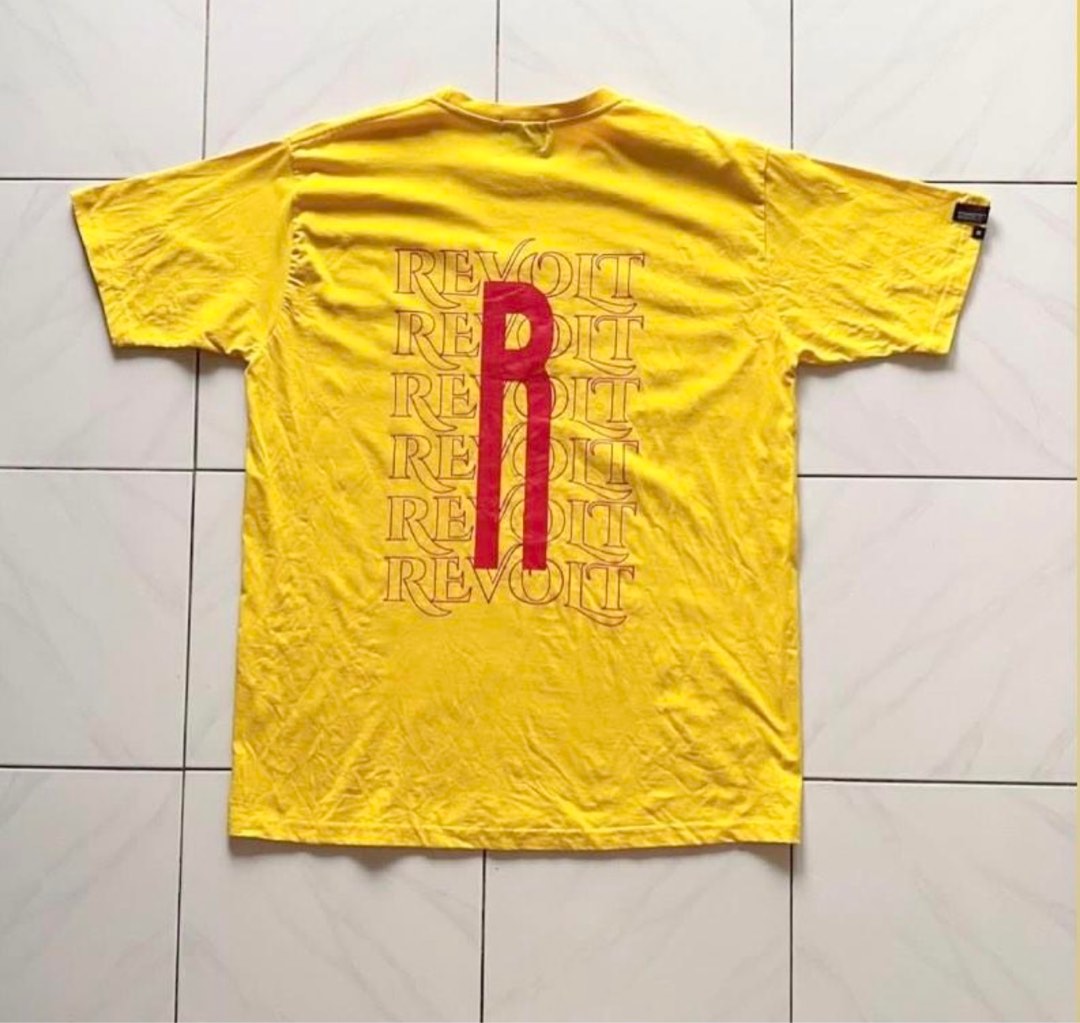 Revolt tee (genuine), Men's Fashion, Tops & Sets, Tshirts & Polo Shirts on Carousell