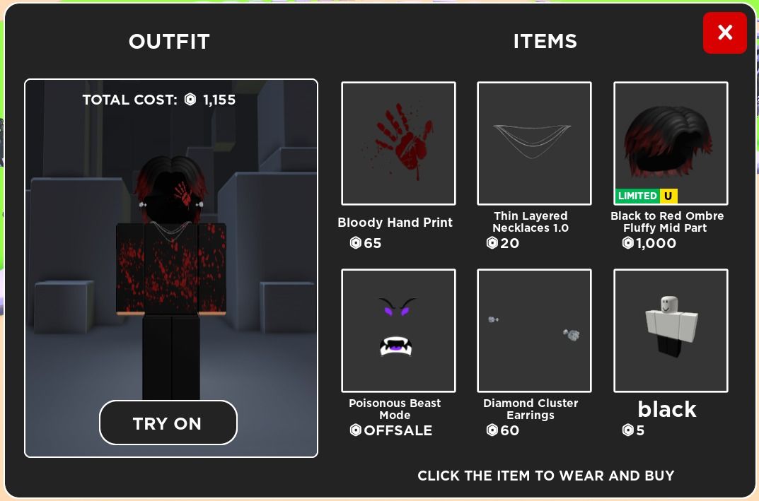 Roblox Avatar Outfit Viewer System, Video Gaming, Gaming Accessories ...