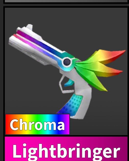 Roblox MM2 Chorma Lightbringer, Video Gaming, Gaming Accessories, In ...