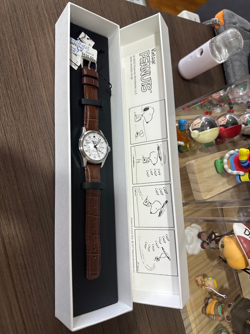 Seiko 5 Sports snoopy parachute limited edition watch SRPK27K1, Luxury ...