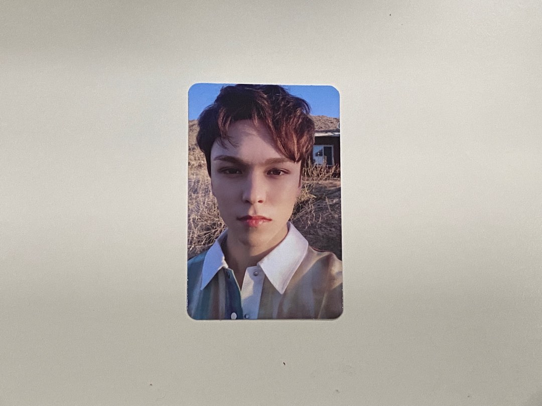 SEVENTEEN Vernon Henggarae Set version Photocard, Hobbies & Toys ...