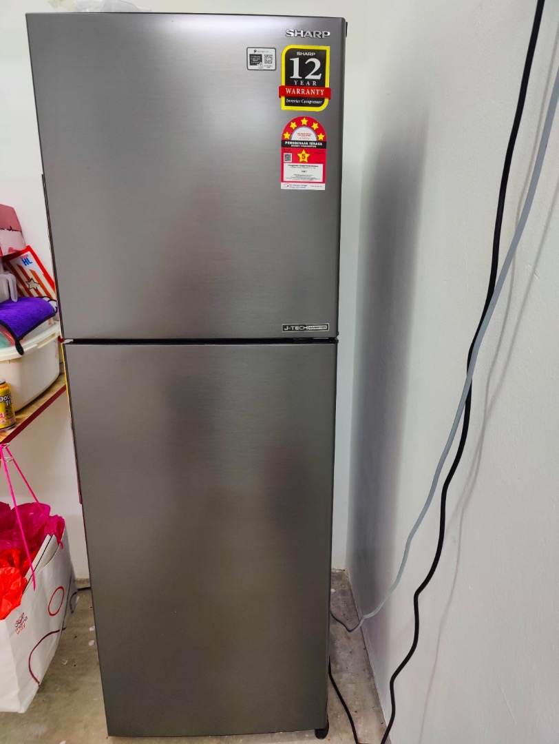 SHARP fridge, TV & Home Appliances, Kitchen Appliances, Refrigerators ...