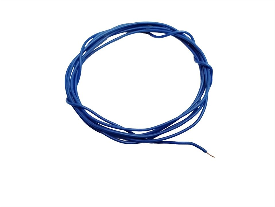 SOLID WIRE COPPER #22-AWG BLUE, ELECTRIC COPPER CABLE, BEST FOR LED ...