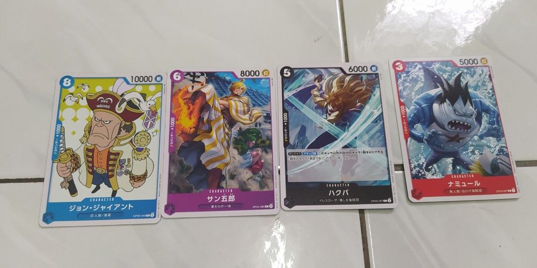 Rare, LD, char, one piece game card, Hobbies & Toys, Collectibles ...