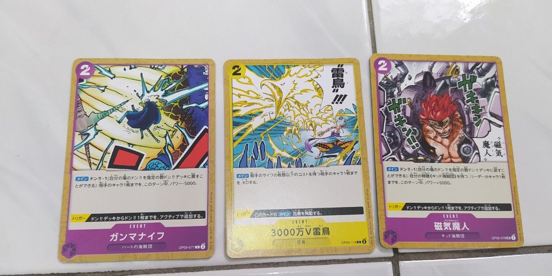 Rare, LD, char, one piece game card, Hobbies & Toys, Collectibles ...