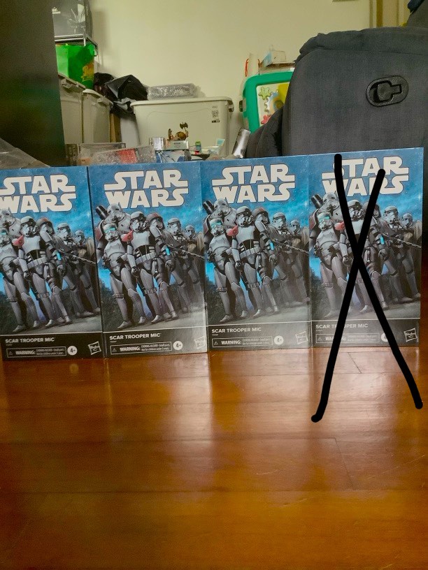 Star Wars scar trooper set, Hobbies & Toys, Toys & Games on Carousell