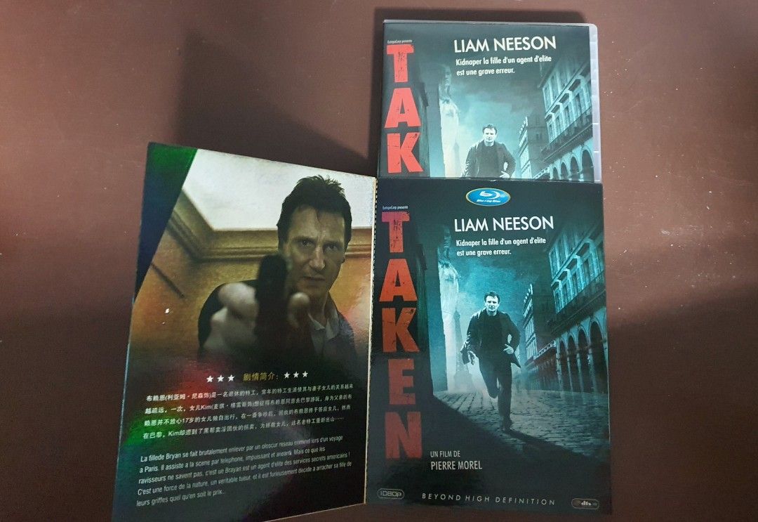 Taken Limited Edition HD DVD, Hobbies & Toys, Music & Media, CDs & DVDs ...