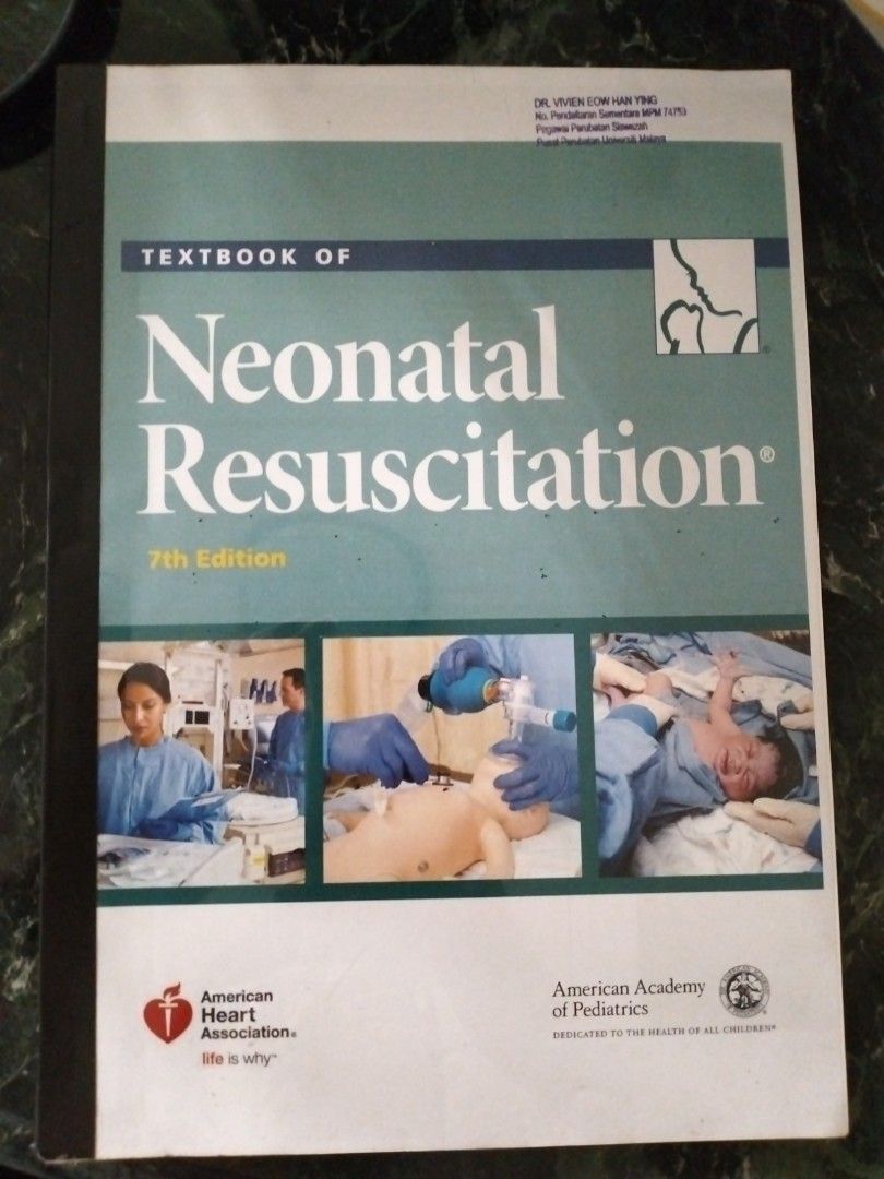 Textbook of Neonatal Resuscitation (7th Edition), Hobbies & Toys, Books ...