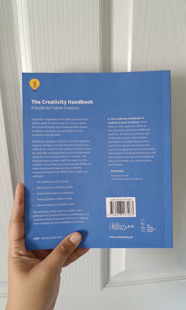 SUPER SALE The Creativity Handbook : A Guide for Future Creatives by Aaron A. Palileo, Hobbies ...