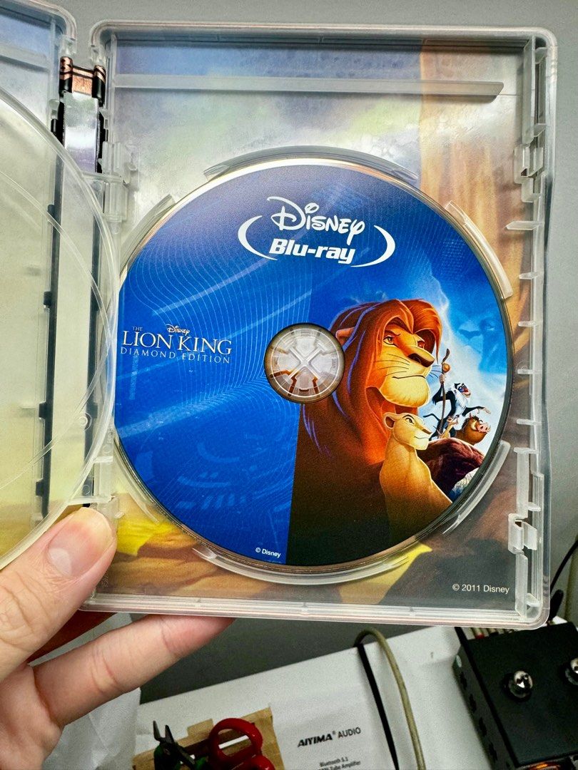 The Lion King Blu-ray Metalpak Diamond Edition, Hobbies & Toys, Music ...