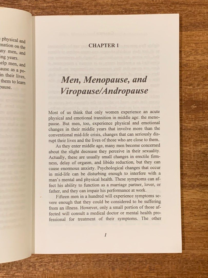 THE MALE MENO PAUSE ; What men—and the women in their lives— really ...