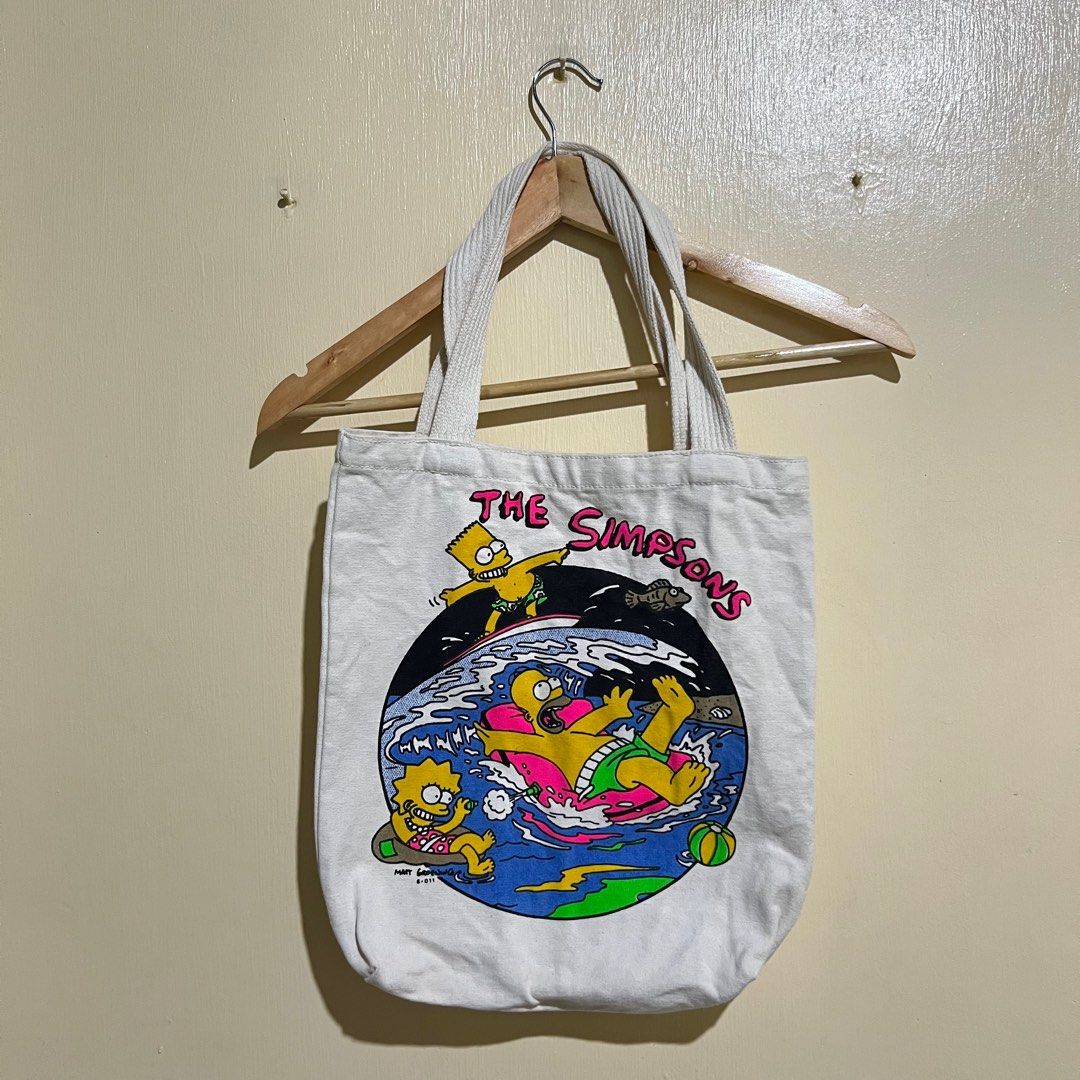 The Simpsons Tote bag, Women's Fashion, Bags & Wallets, Shoulder Bags ...