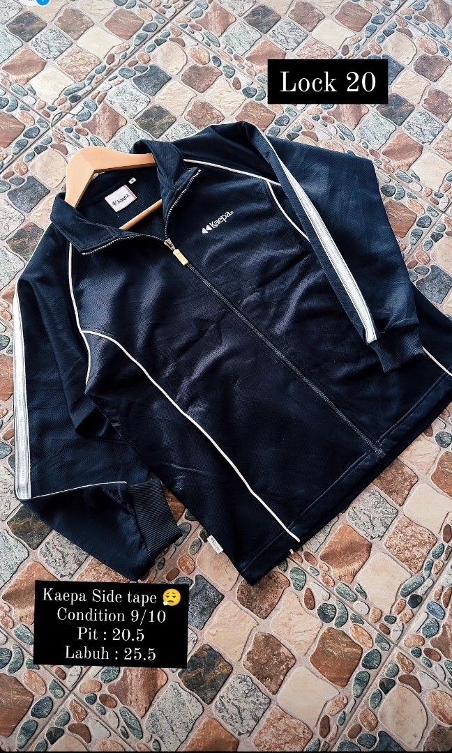 Tracktop Kaepa Sidetape, Men's Fashion, Activewear on Carousell