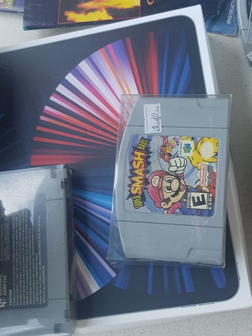 various n64 usa nintendo 64 games smash megaman starwars paint ...