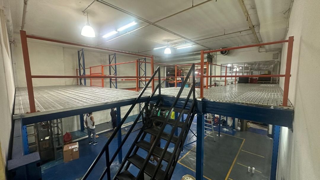 Used Superblock Mezzanine Rack, Racks and Shelves, 2nd hand Mezzanine ...