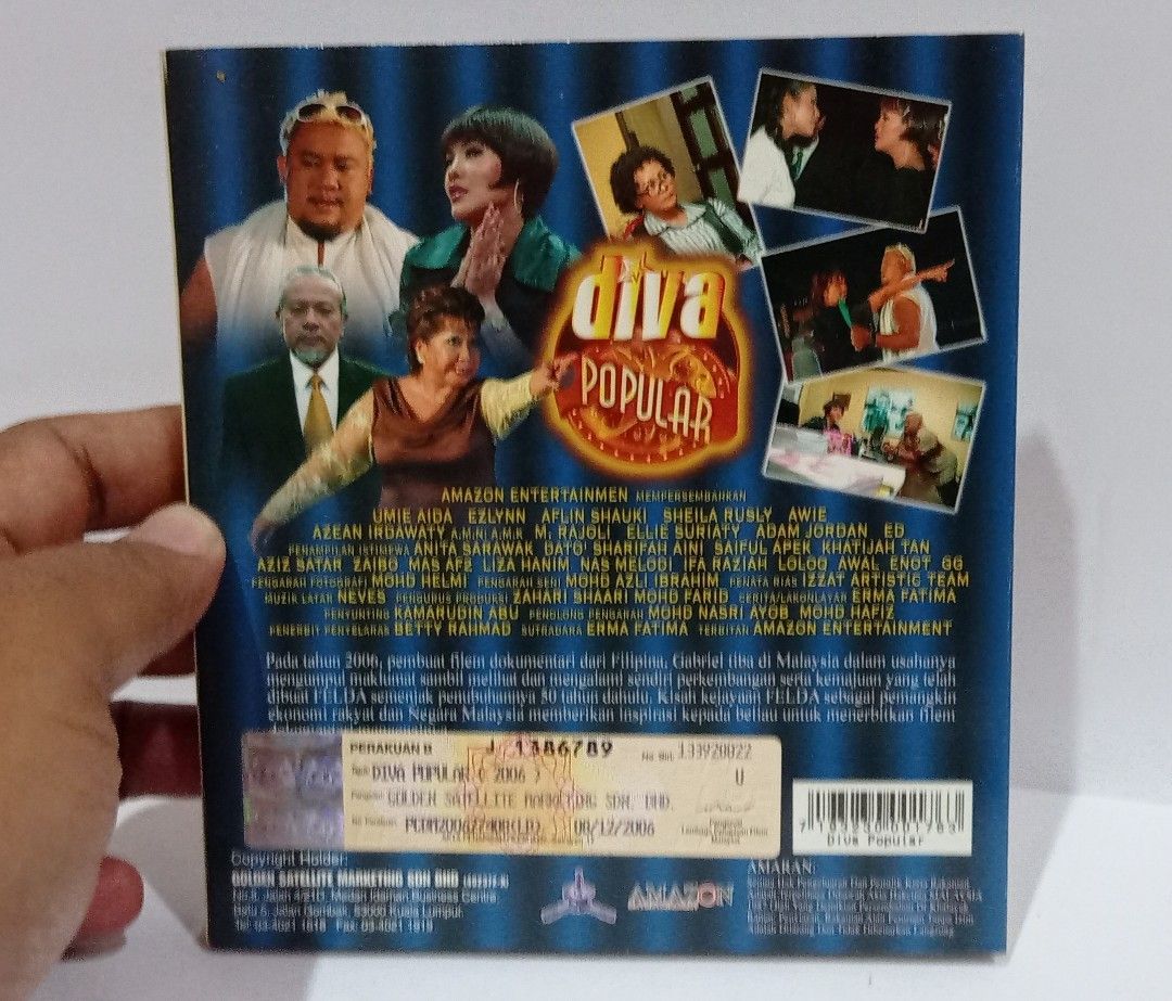 [VCD] DIVA POPULAR, Hobbies & Toys, Music & Media, CDs & DVDs on Carousell