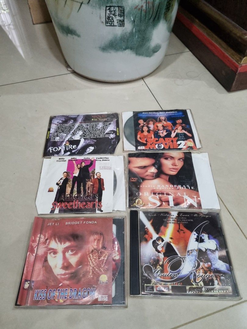 VCD film : Jet Li, Angelina Jolie, Antonio Banderas, Julia Roberts ...