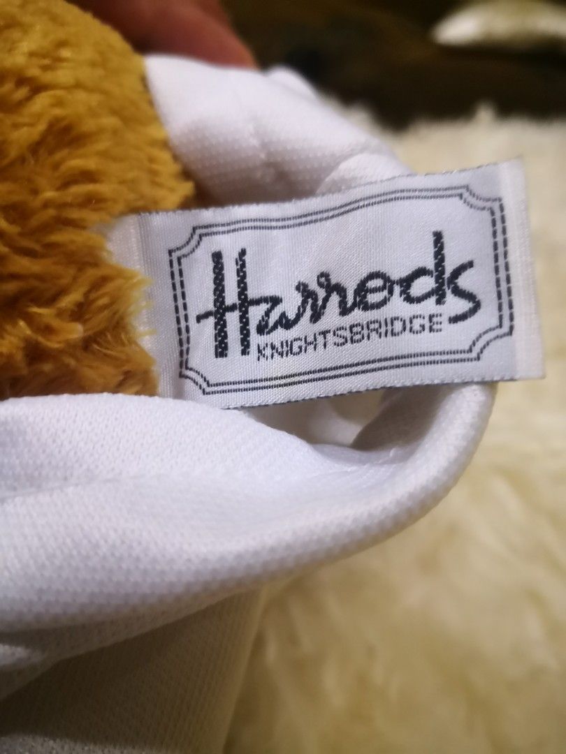 VINTAGE 1996 HARRODS BEAR X JFA OFFICIAL, Hobbies & Toys, Toys & Games on Carousell