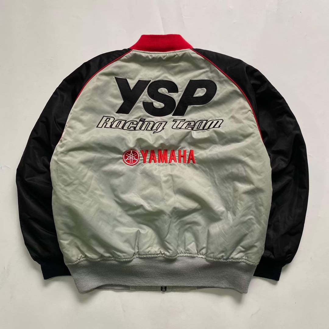 Vintage YSP Yamaha Racing Team Bomber Jacket, Men's Fashion, Coats, Jackets and Outerwear on ...