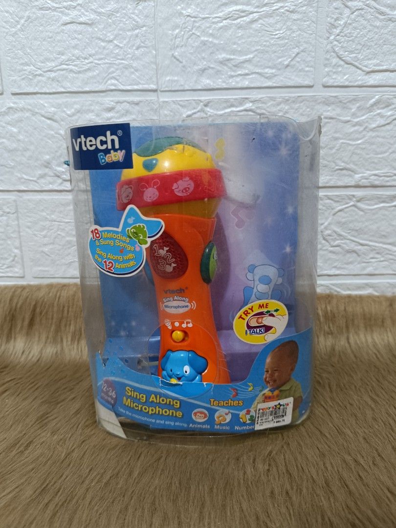 Vtech Sing Along Microphone, Hobbies & Toys, Toys & Games on Carousell