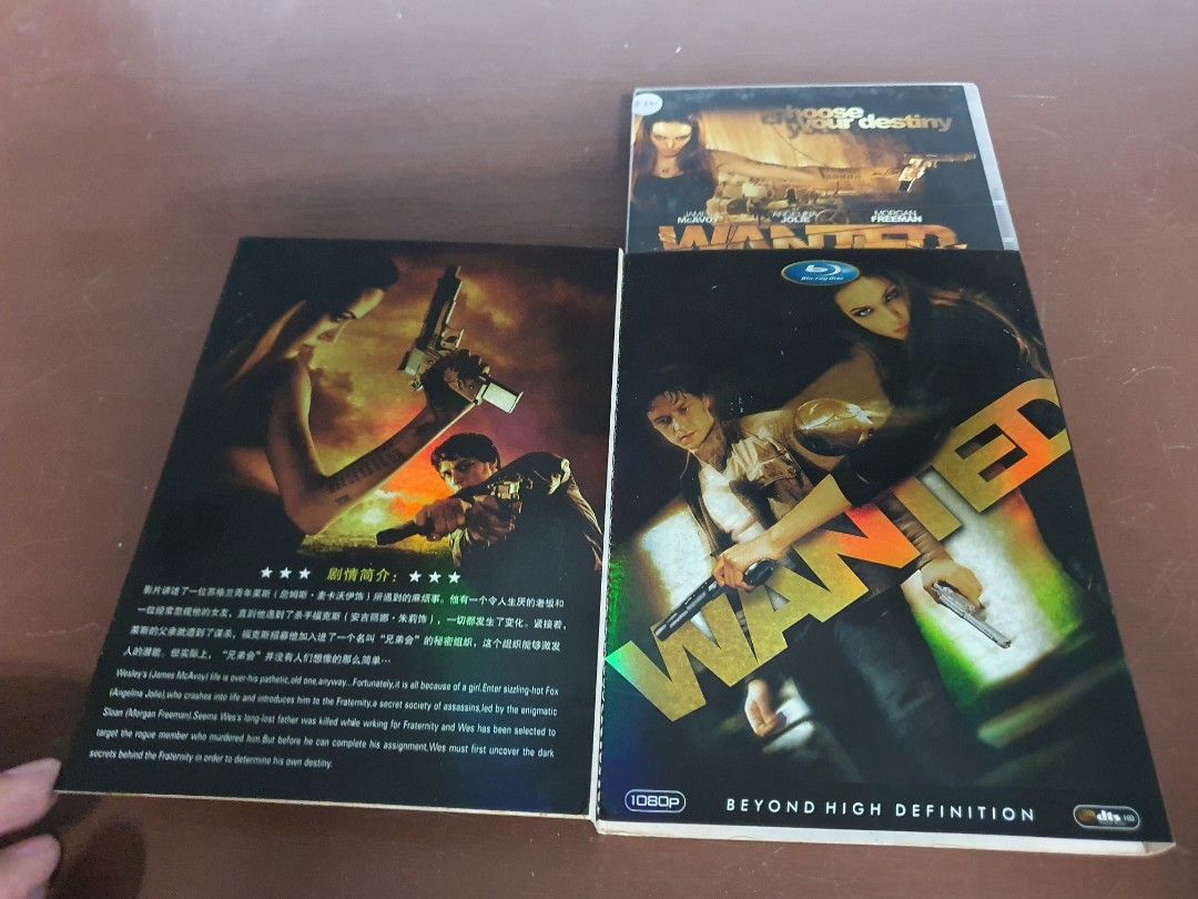 Wanted Limited Edition HD DVD, Hobbies & Toys, Music & Media, CDs ...