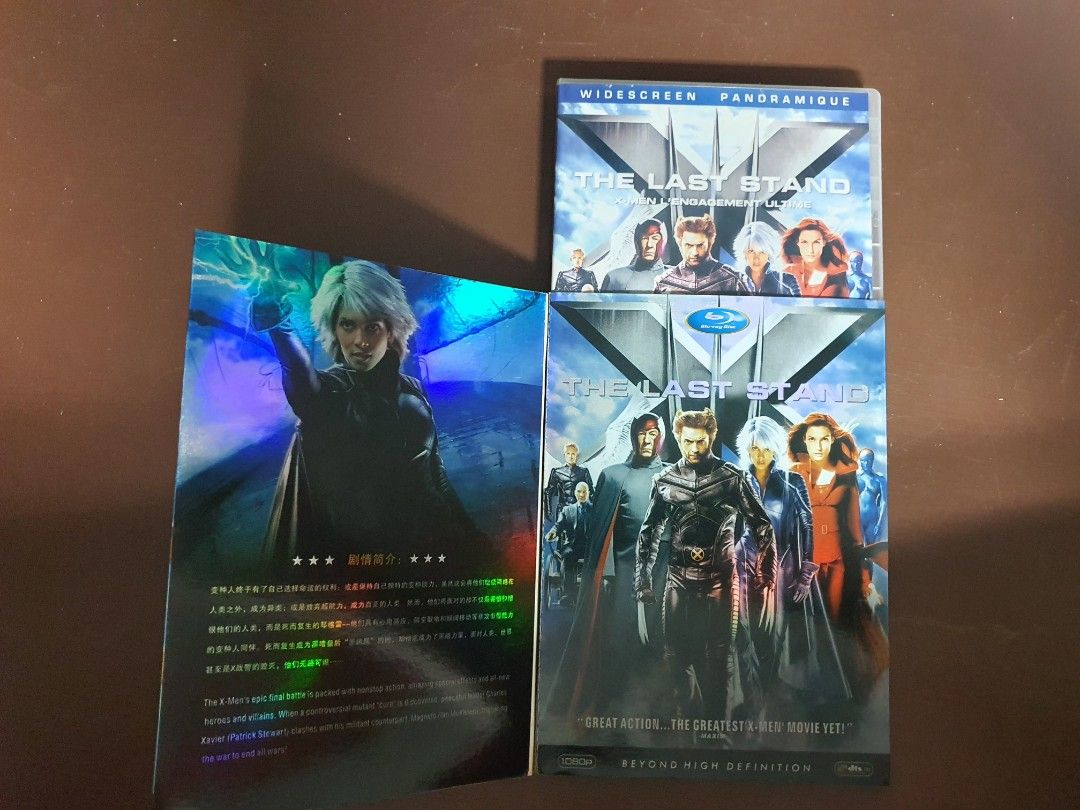 X-Men The Last Stand Limited Edition HD DVD, Hobbies & Toys, Music ...