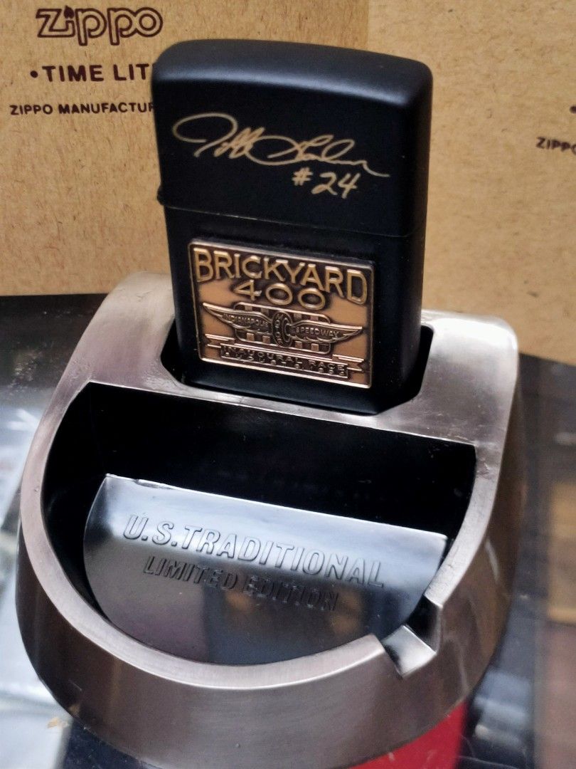 Zippo stand display ashtray, Everything Else, Others on Carousell