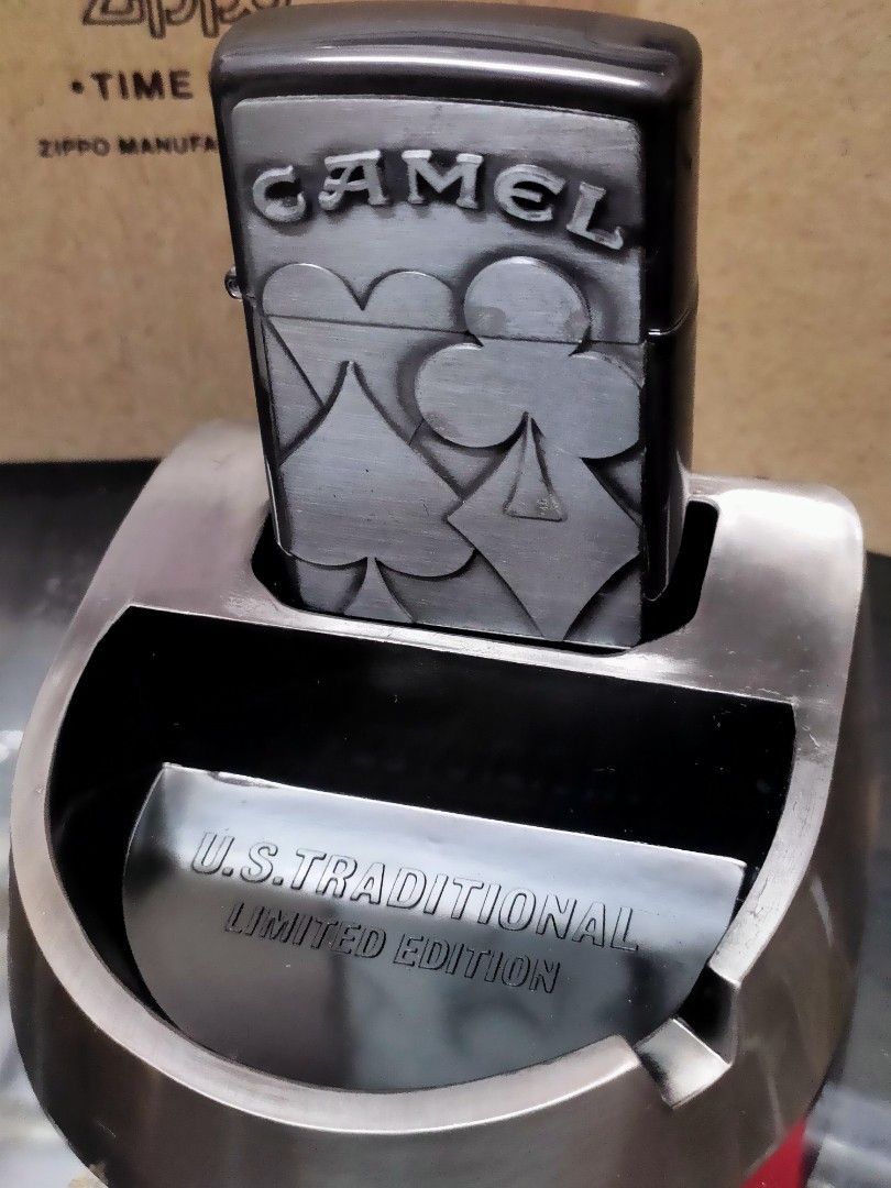 Zippo stand display ashtray, Everything Else, Others on Carousell