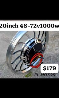 ZL 14 inch 48-72v 1200w motor ebike electric bicycle scooter escooter ...