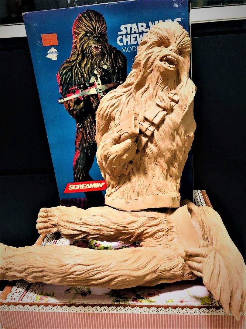 1994, Screamin Vinyl Model Kit - 1/4 scale, Star Wars Chewbacca ...
