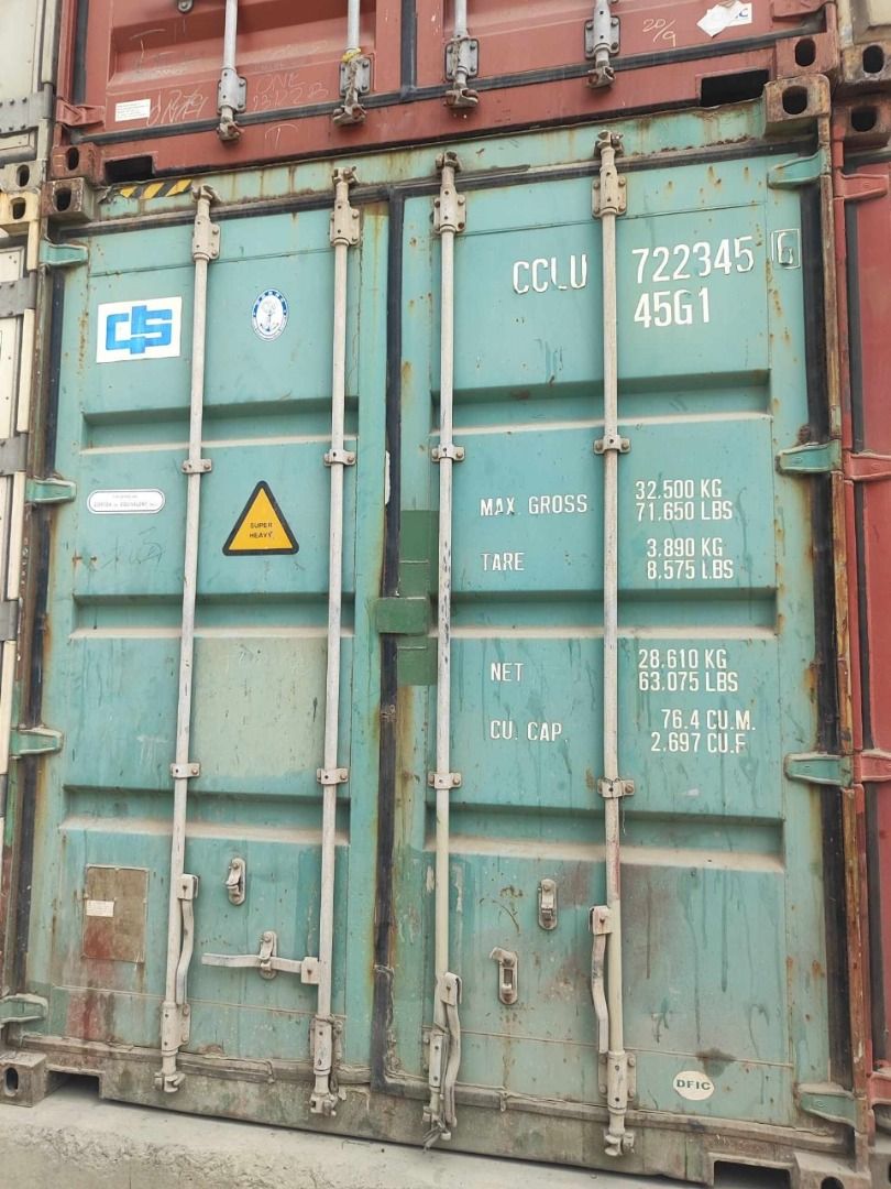 40'hc Class B Container Van / Shipping Container, Commercial ...