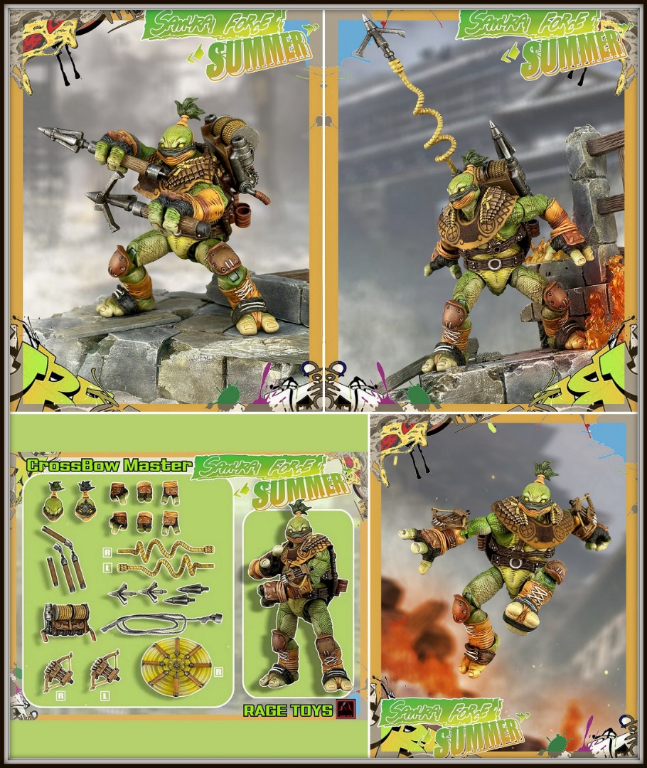 ⭐️ [𝗣𝗿𝗲-𝗼𝗿𝗱𝗲𝗿] Rage Toys / Fury Toys Fury Studio 1/12 Scale Action ...