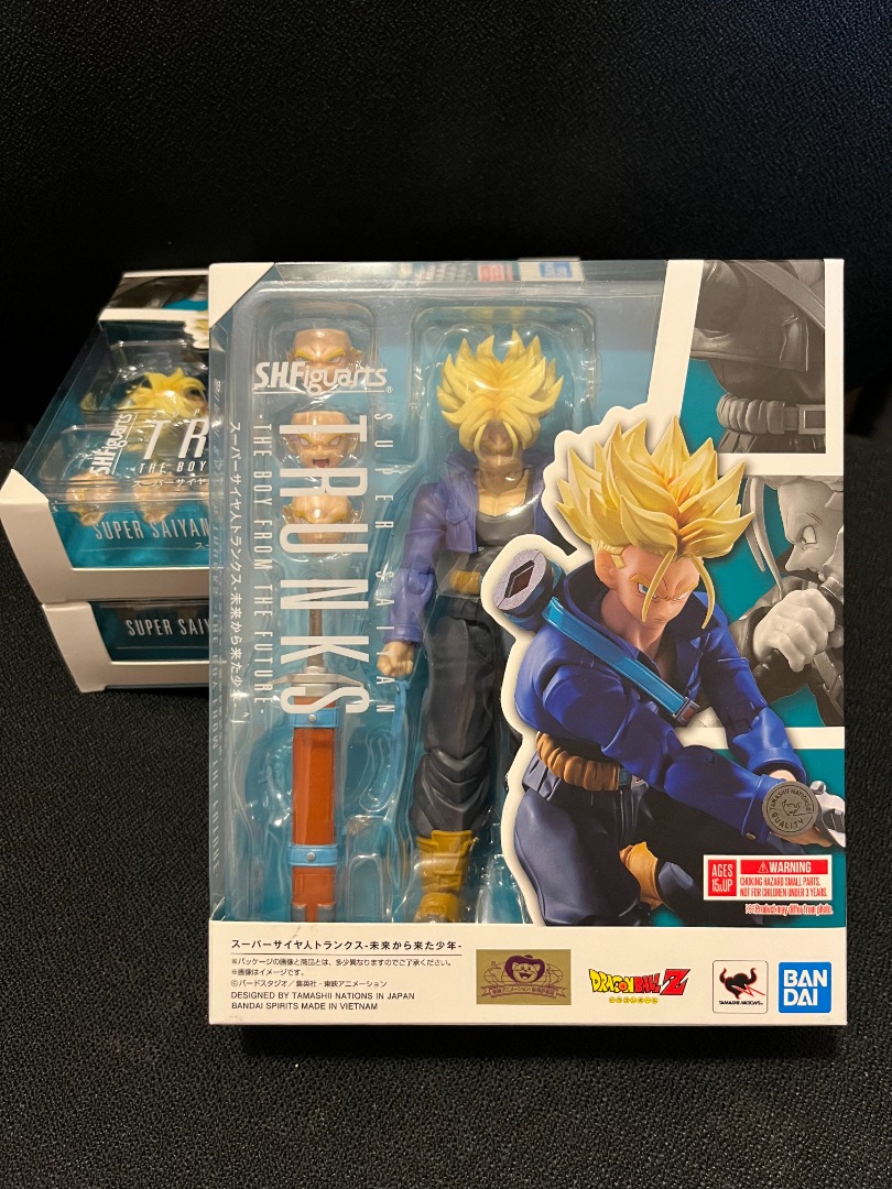 全新靚盒未開日版 再版 SHF S.H.Figuarts Dragon Ball 龍珠 Z 杜拉格斯 Trunks, 興趣及遊戲, 玩具 ...