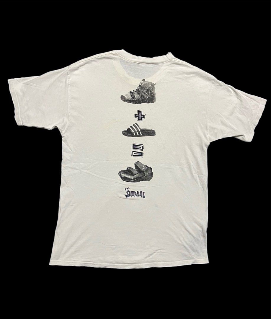 Adidas Shandal, Men's Fashion, Tops & Sets, Tshirts & Polo Shirts on ...