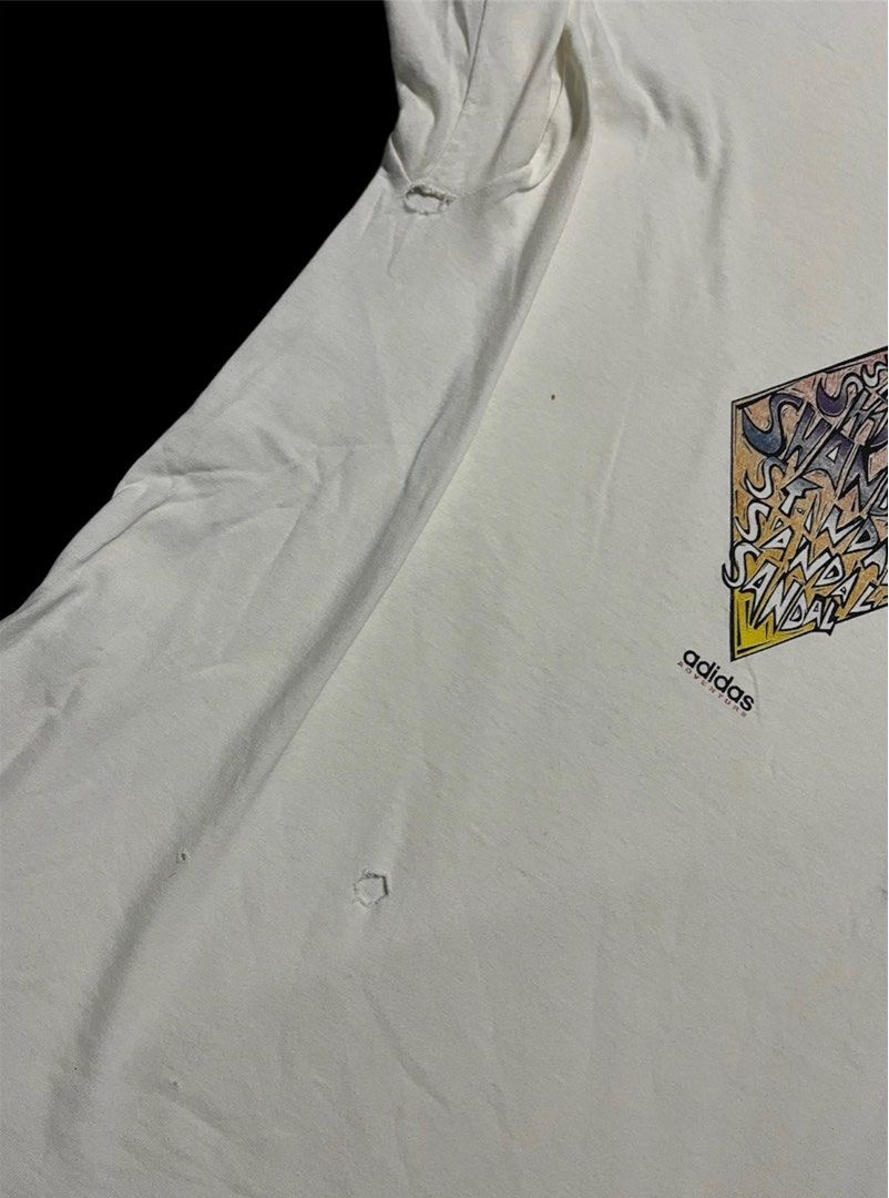 Adidas Shandal, Men's Fashion, Tops & Sets, Tshirts & Polo Shirts on ...