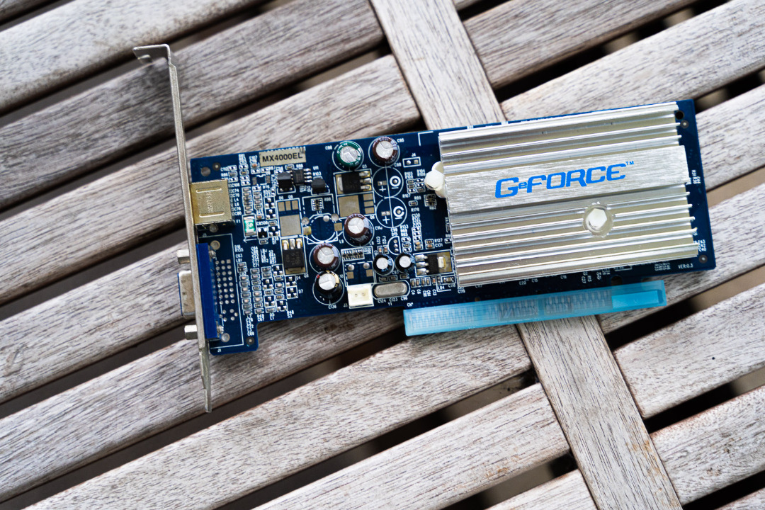 AGP Geforce MX4000EL Passively cooled, Computers & Tech, Parts ...