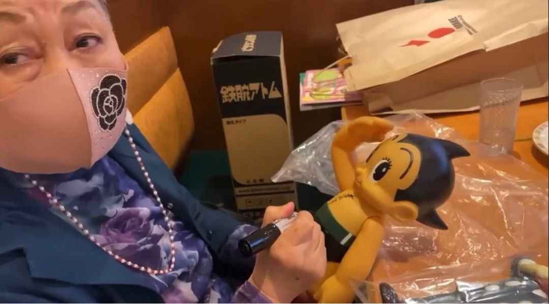 Astroboy signed by Mari Shimizu | First Voice Actress, Hobbies & Toys ...