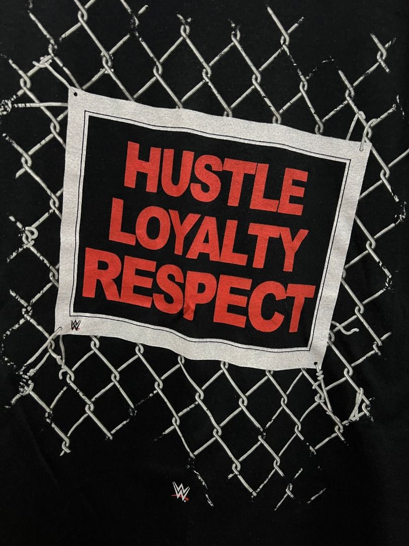Wwe John Cena Hustle Loyalty Respect Logo Men's Navy John Cena WWE X