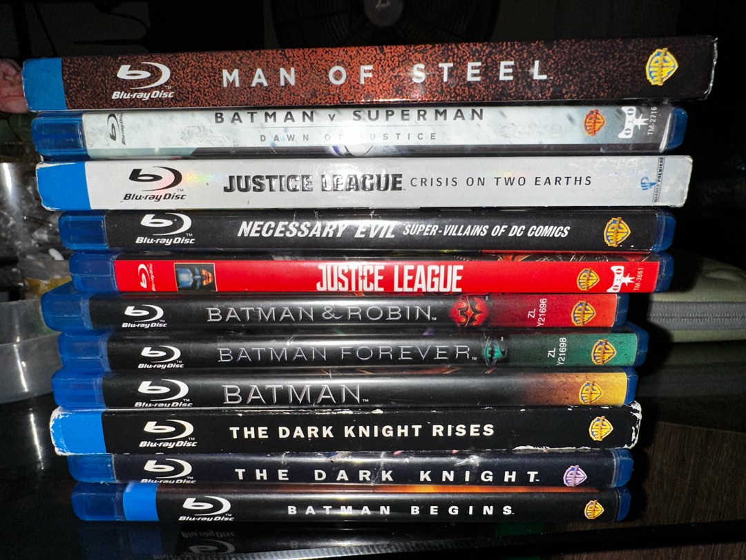 BATMAN BLU RAY DVD ORIGINAL SET, Hobbies & Toys, Music & Media, CDs ...