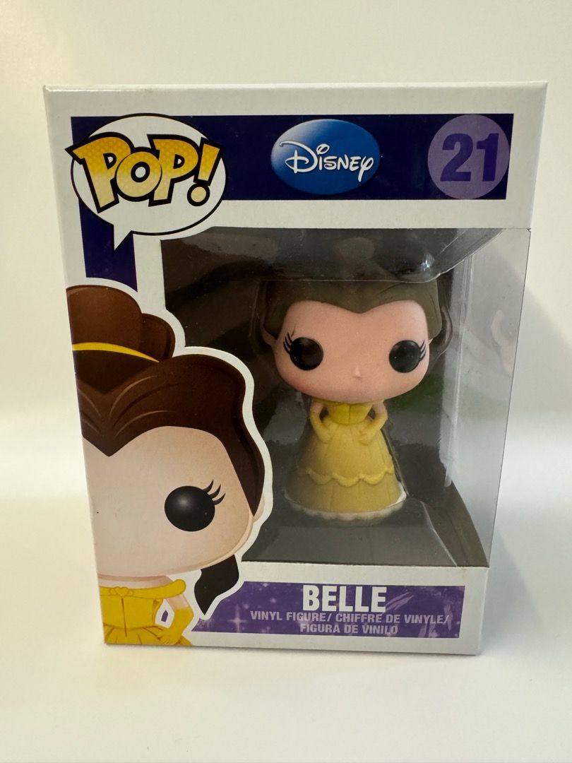 Belle Funko Pop Disney #21 Vaulted Rare Beauty and the Beast, Hobbies ...