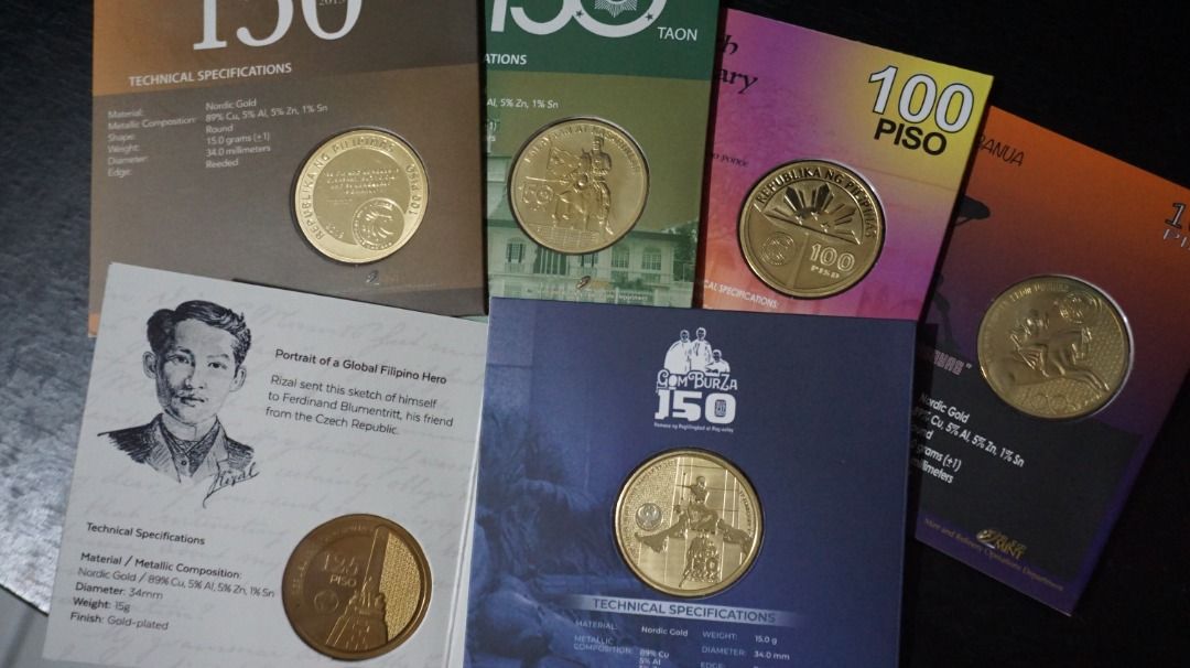 Big Peso Philippine Commemorative Coin Set - 6 PCS, Hobbies & Toys ...