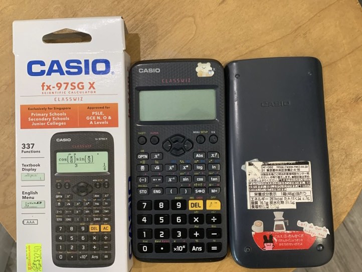 Casio fx-97SGx scientific calculator, Hobbies & Toys, Stationery ...