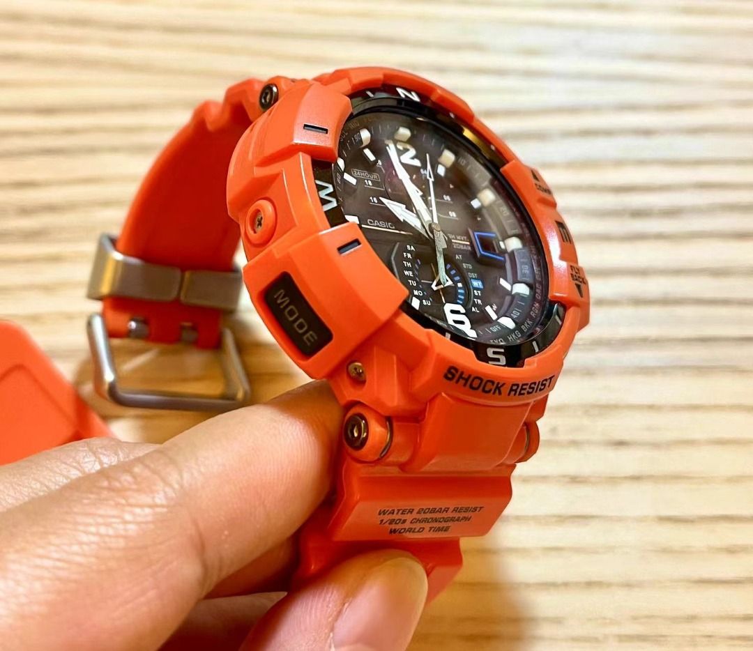 【詳情見簡介】Casio卡西歐 Gravitymaster 空霸 GW GW-A1100 GW-A1100R-4A GWA1100 ...