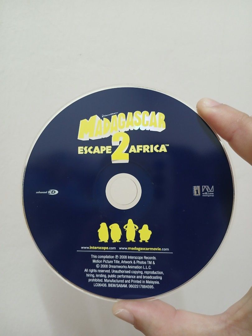 CD - Madagascar 2 Escape 2 Africa: Music from the Motion Picture ...