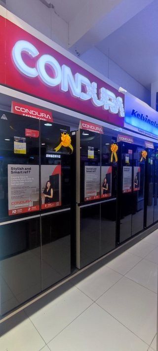 CONDURA SIDE BY SIDE REFRIGERATOR, TV & Home Appliances, Kitchen ...