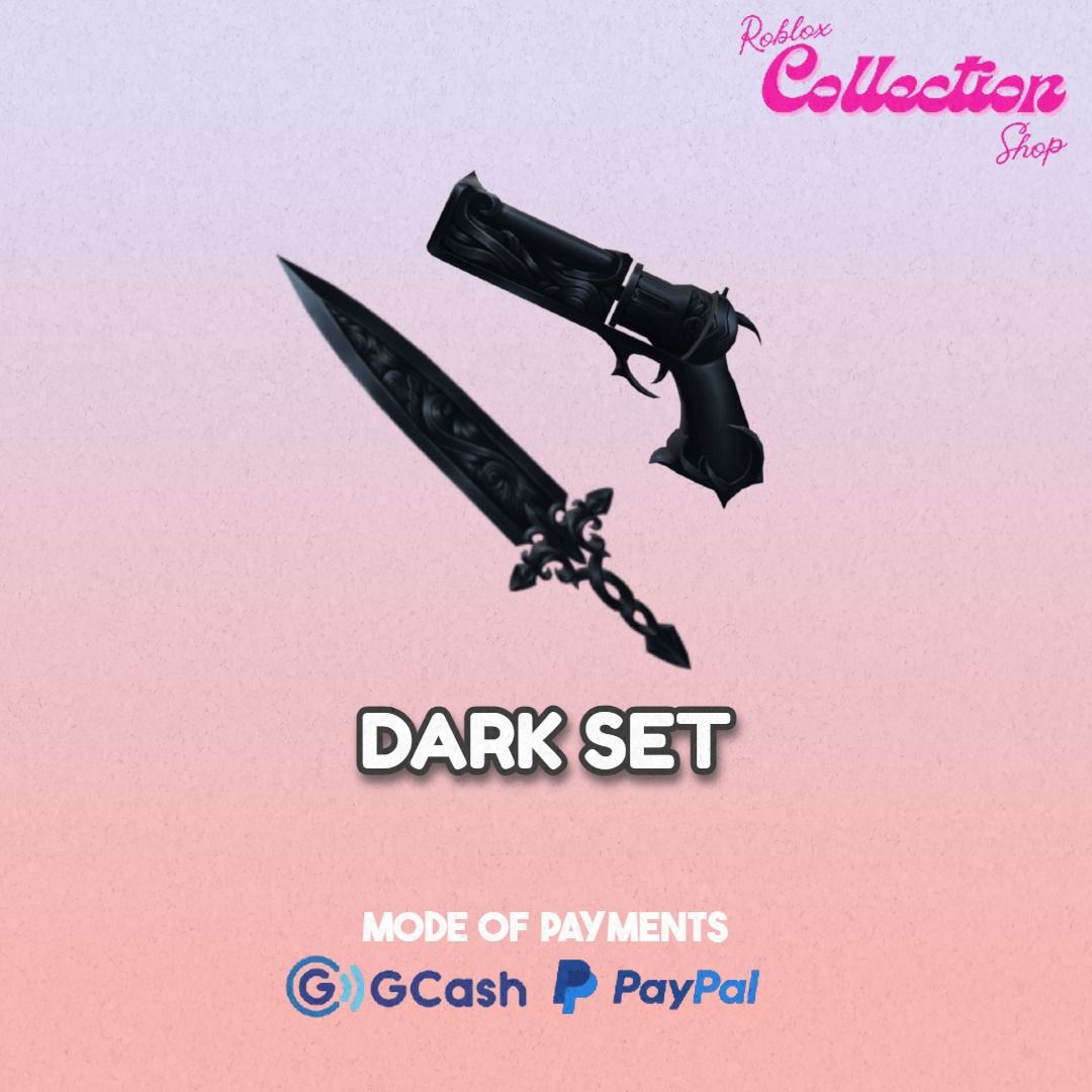 Dark Set | Murder Mystery 2 | MM2 | Roblox, Video Gaming, Gaming ...