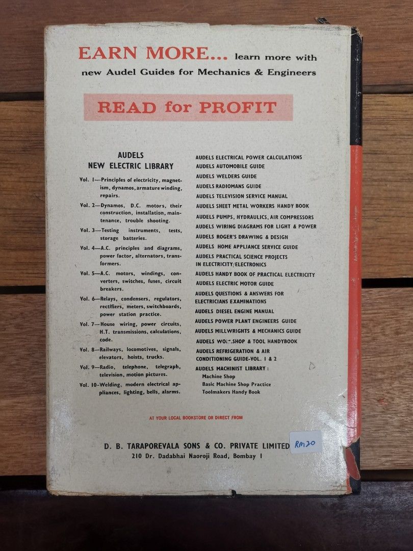 (ENG) AUDELS New Electric Library With Illustrated Diagrams Vol. 9 ...