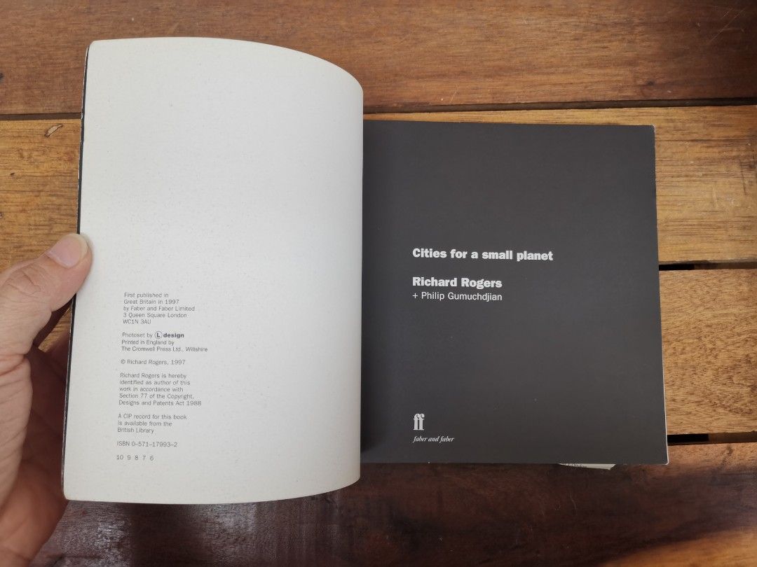 (ENG) Cities For A Small Planet, Hobbies & Toys, Books & Magazines, Textbooks on Carousell